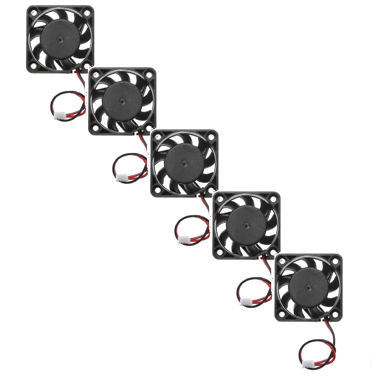 2Pcs 12V Mini Cooling Computer Fan - Small 40mm X 10mm DC Brushless 2 ...