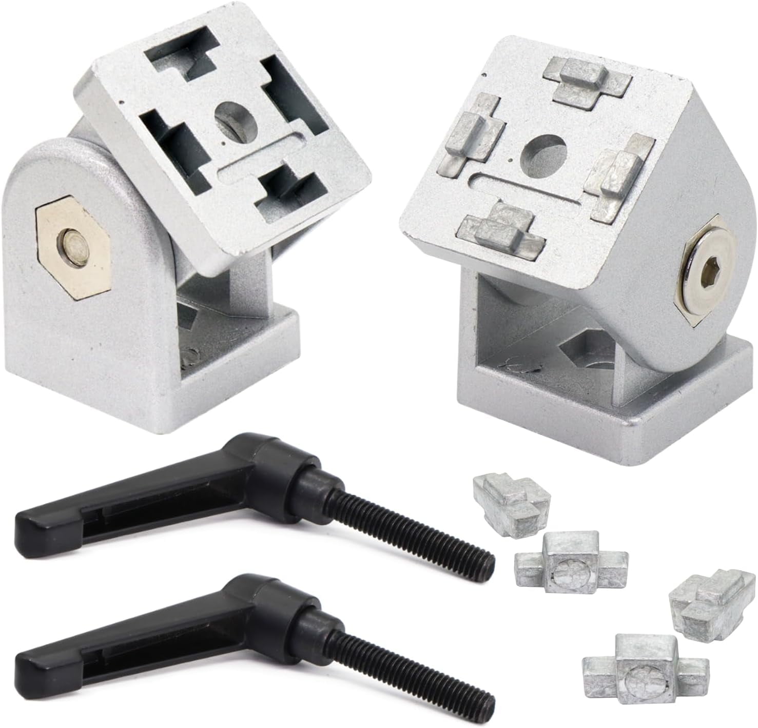 The 2Pcs 15 Series Aluminum Extrusion Profile Flexible Pivot Joint ...