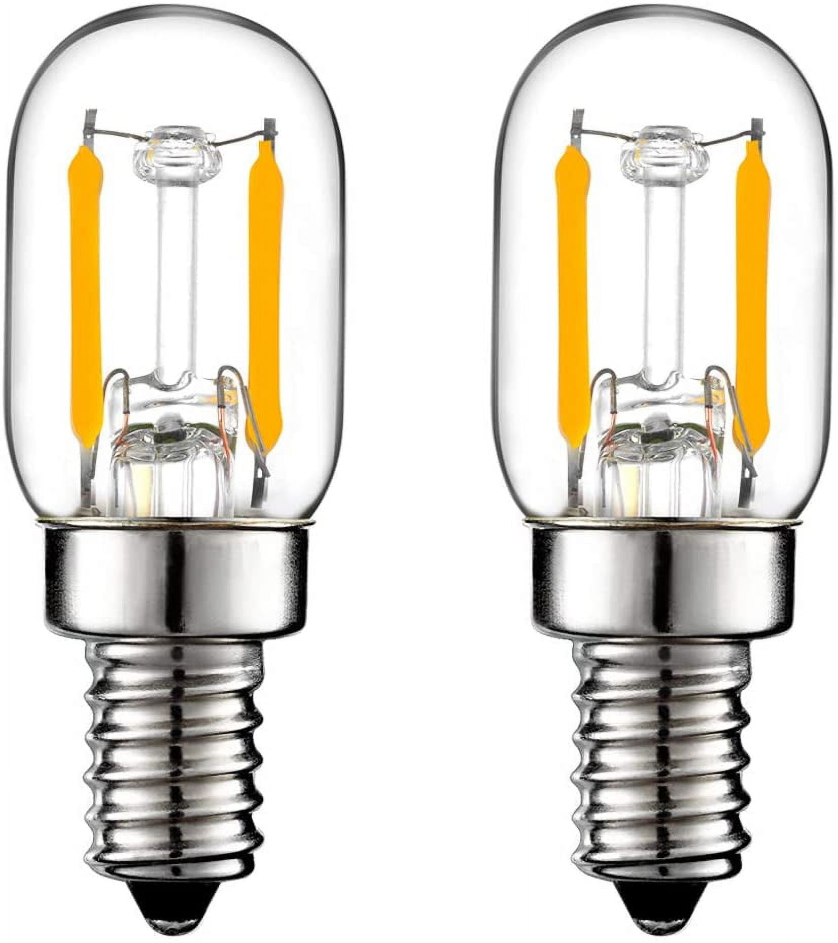 2Pcs 15w Salt Lamp Bulbs, Small Night Light Bulbs, 2700K t22 t7 led ...