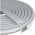 2Pcs×196" Wedge-Shape Foam Window Weather Stripping Door Seal Strip ...
