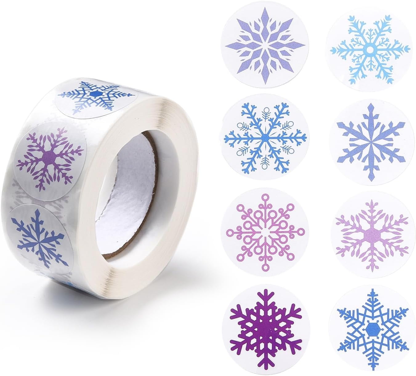 2Pcs 1mm 500 Labels Per Roll Stickers Adhesive Font Stickers Labels ...