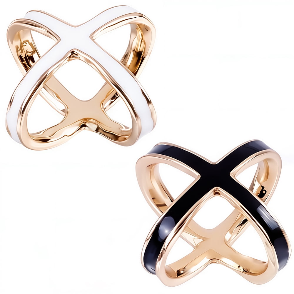 2Pcs 2 Colors Alloy Enamel Scarf Ring Clip for Women Mixed Color ...