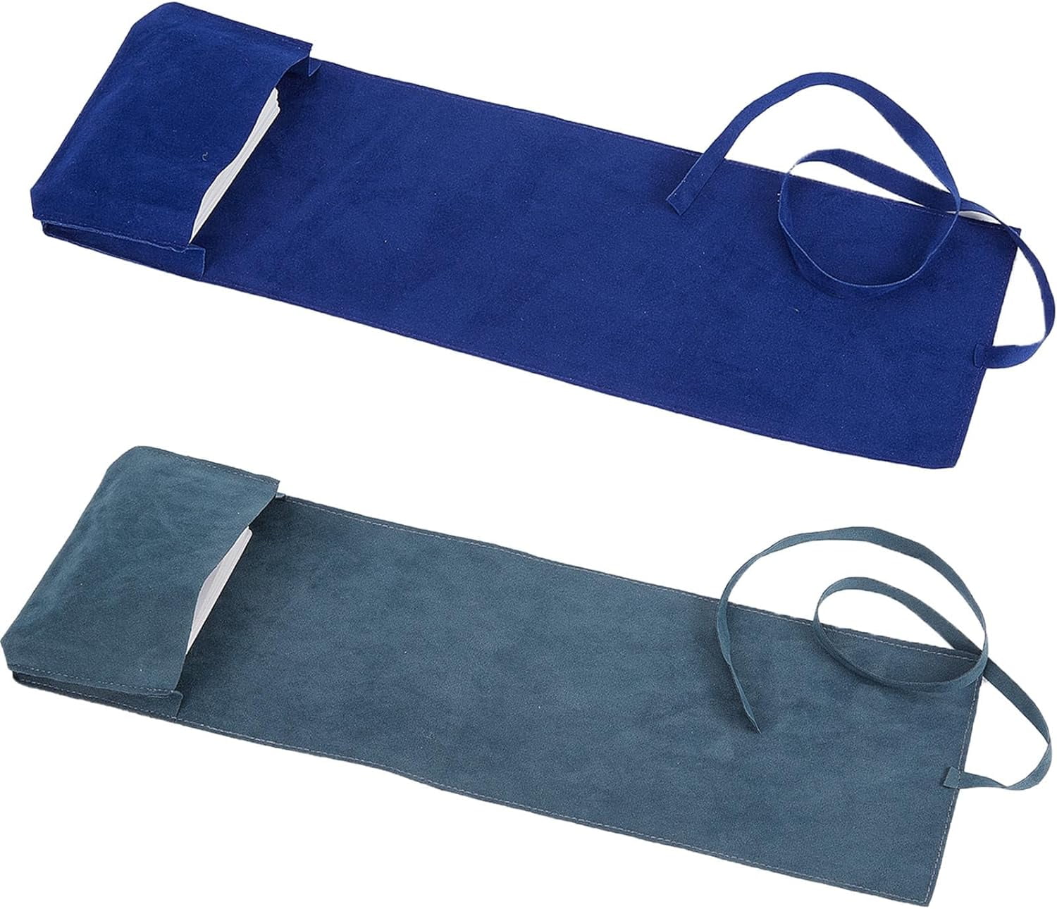 2Pcs 2 Colors Double-Sided Velvet Tarot Cards Storage Bags Tarot Desk ...