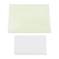 2Pcs 2 Style Leather Craft Punching Pads PU Rubber & PP Plastic Mute ...