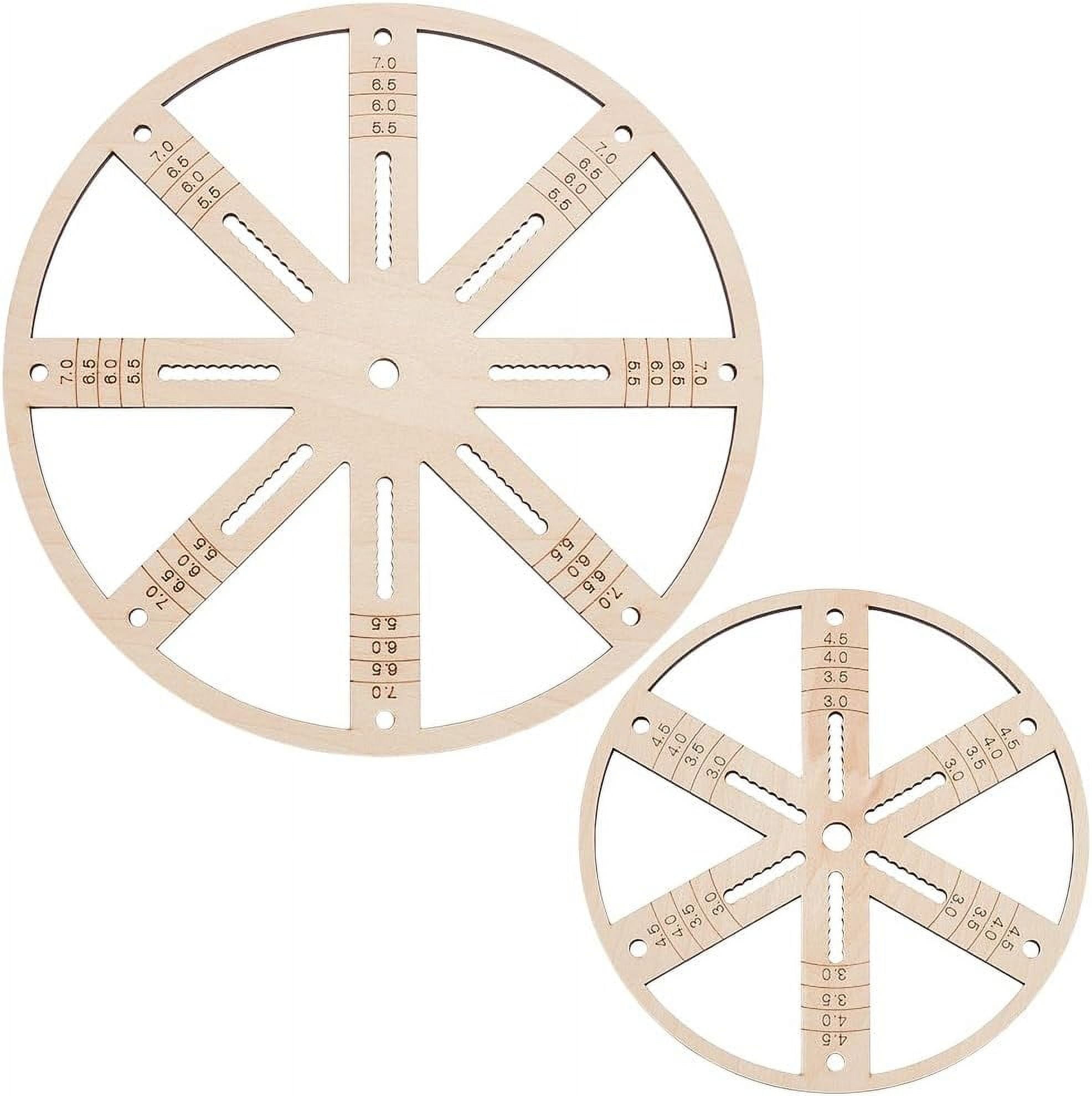 2Pcs 2 Styles Wick Centering Tool Burlywood Wood Candle Wicks Centering ...