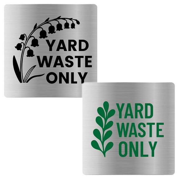 Yard Waste Sticker