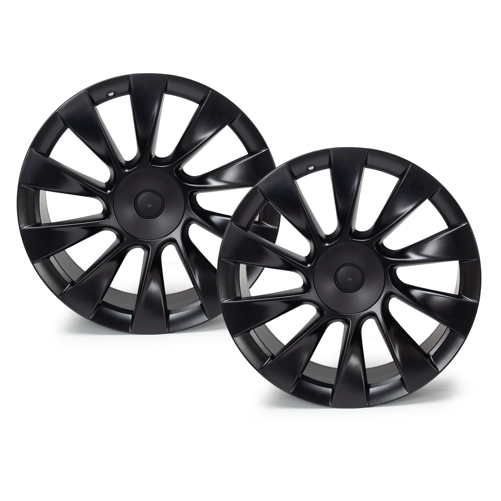 2Pcs 20" Wheel Rim 20x9.5-inch 5-Lug Black, for 2020-2023 Model Y ...