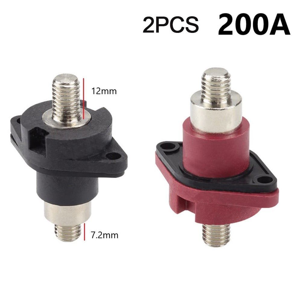 2pcs 200A High Current Energy Storage Power Supply Battery connector ...
