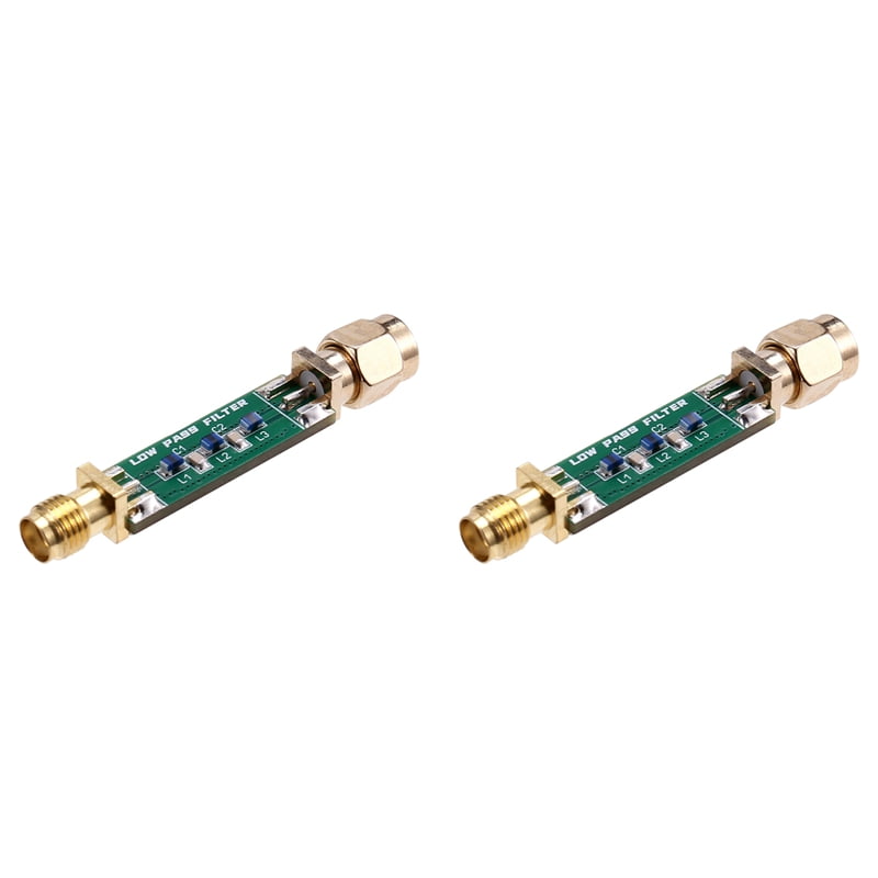 2Pcs 200MHz LPF Low Pass Filter Low-Pass Filter Only for Receive FM ...