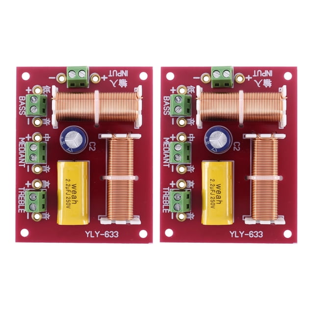 3 Way Speaker Crossover 2-Pack 3-Way Speaker Crossovers - 300W HiFi ...