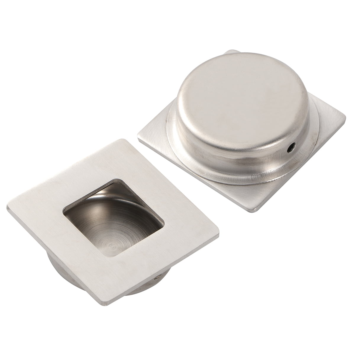 2Pcs 201 Stainless Steel Door Handle Doorknob Invisible Door Handle for ...