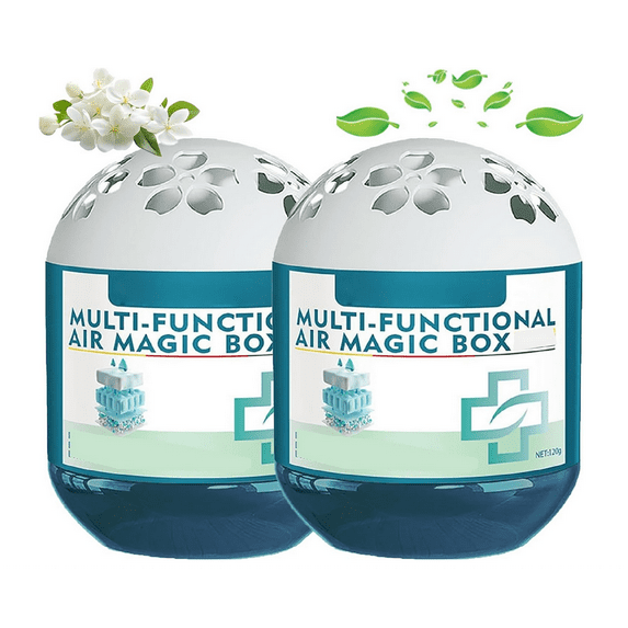 2Pcs 2026 Indoor Air Purification Dust Removal Magic Box - Automatic ...