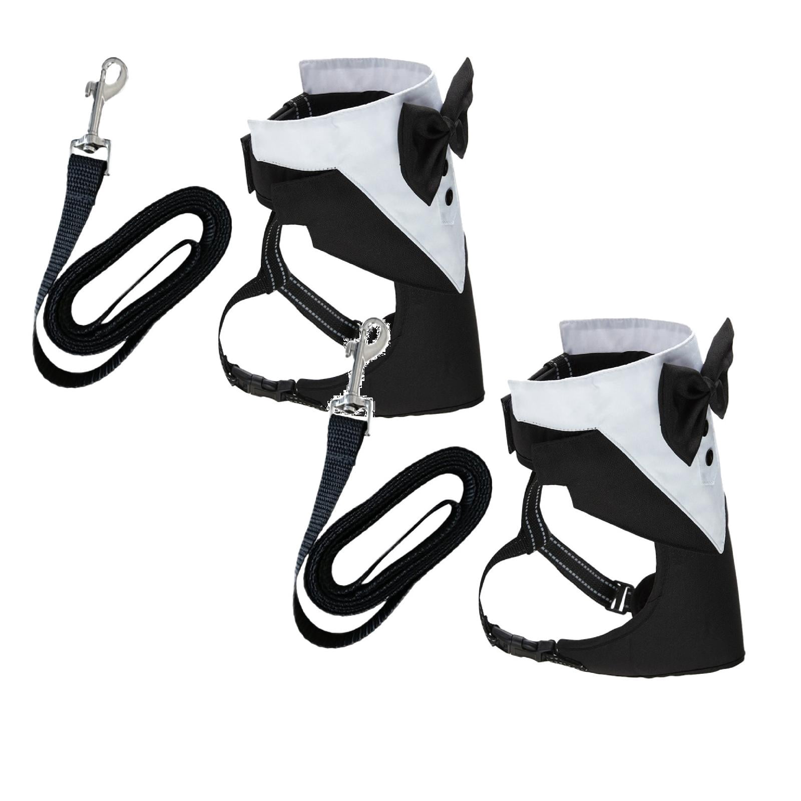 2Pcs 2026 New Pet Leash Anti Breakaway Dog Suit One Chest Harness ...
