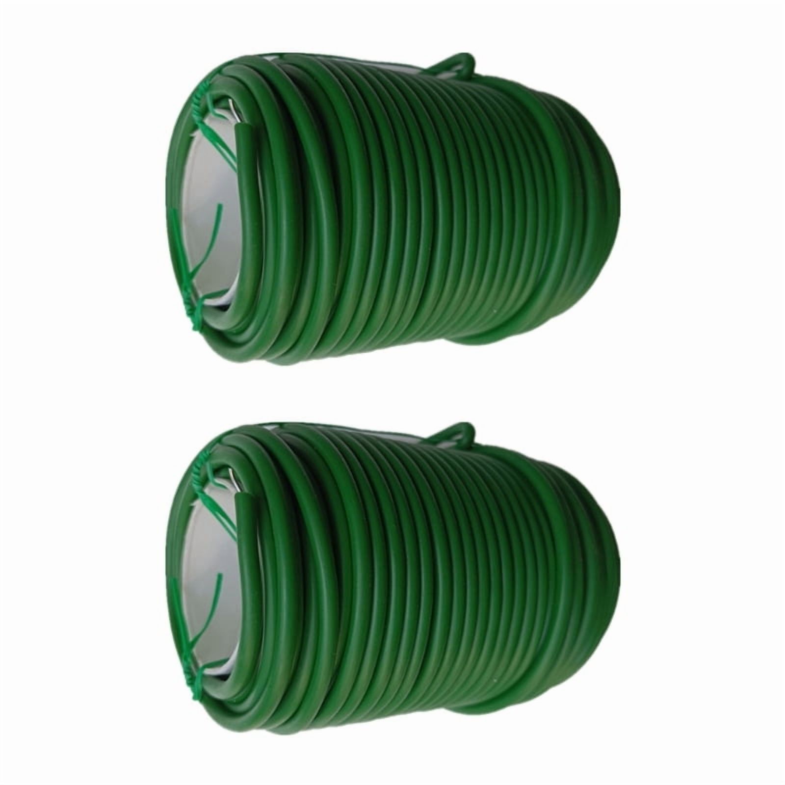 2Pcs 20m Plant Tie Flexible Garden Plant Tie Green Multifunction Garden ...