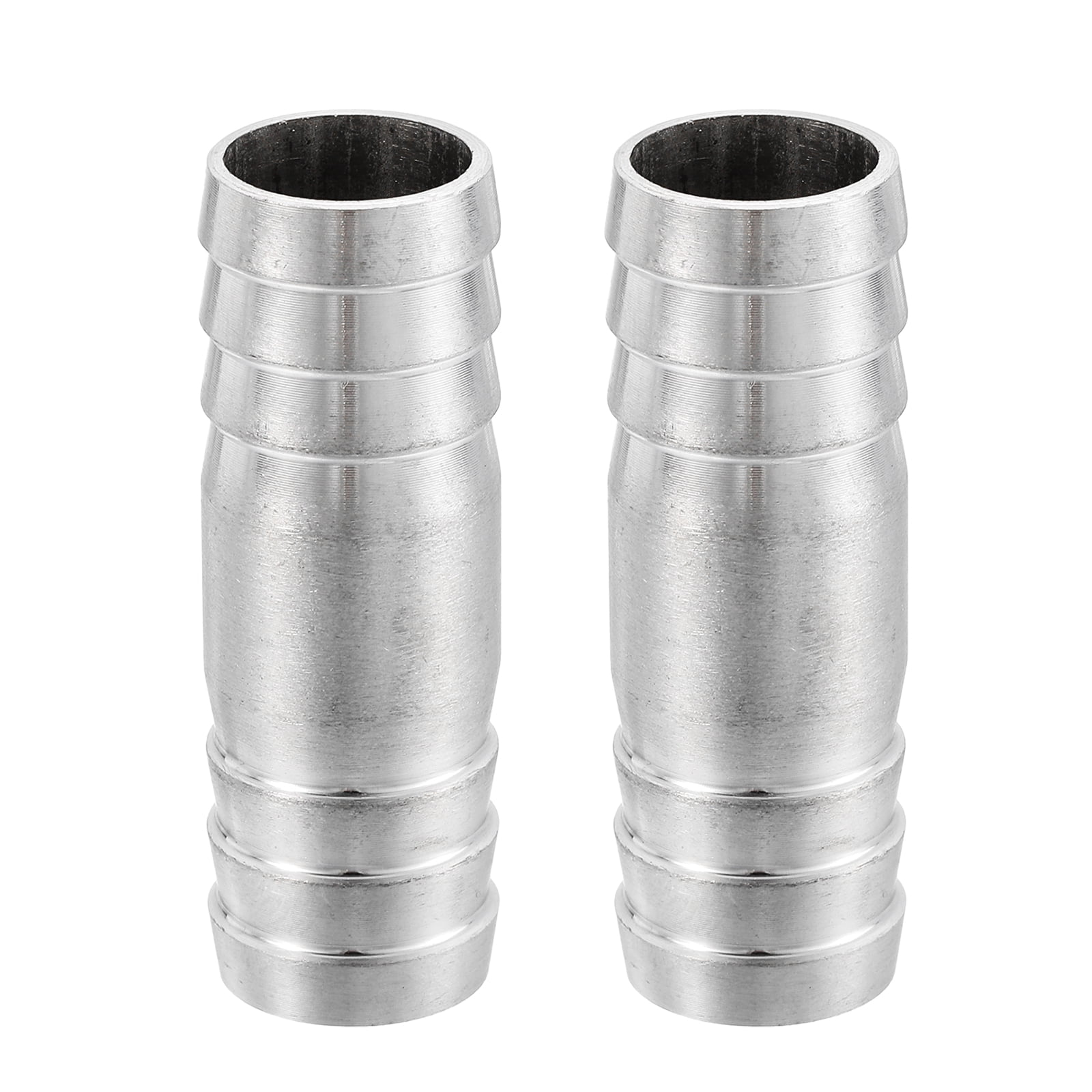 2Pcs 20x60mm Hose Barb Equal Pipe Fitting, 304 Stainless Steel Pipe ...