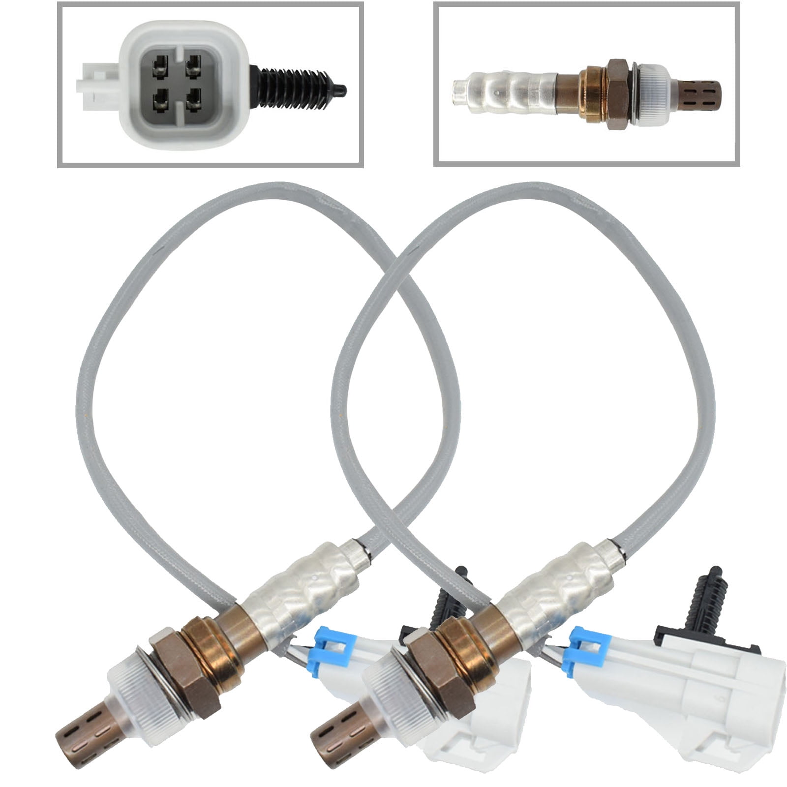 AUTOXBERT 2Pcs O2 Oxygen Sensor Up/Downstream 234-4668 for Chevrolet ...