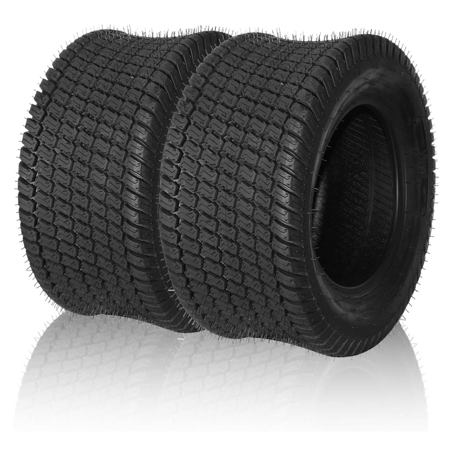 2Pcs 23x10.5x12 Lawn Mower Turf Tires 23x10.5-12 Lawn & Garden Tubeless ...
