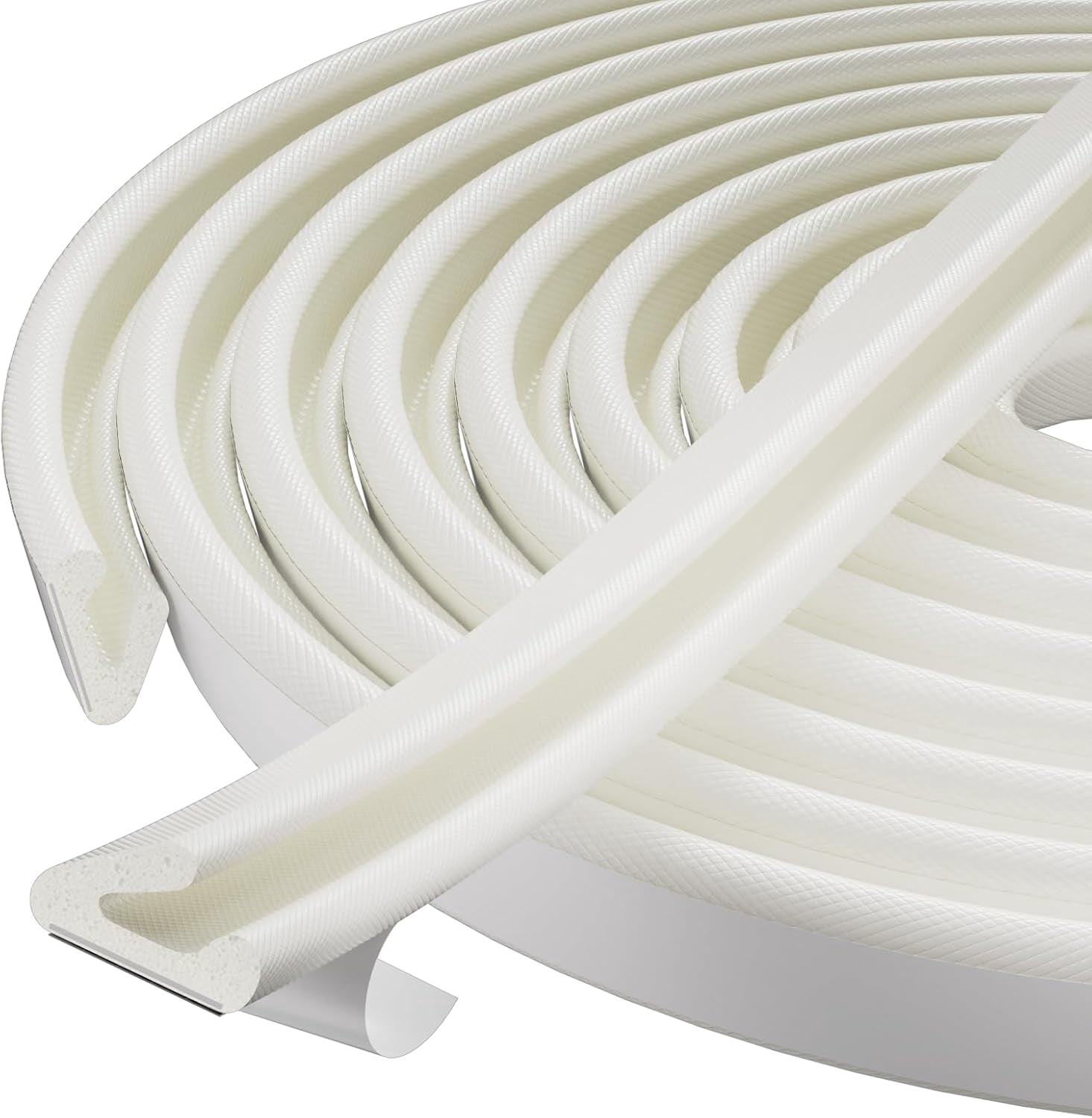 2Pcs×26 Ft V-Shape Thin Weather Stripping Door Seal Strip for Doors ...