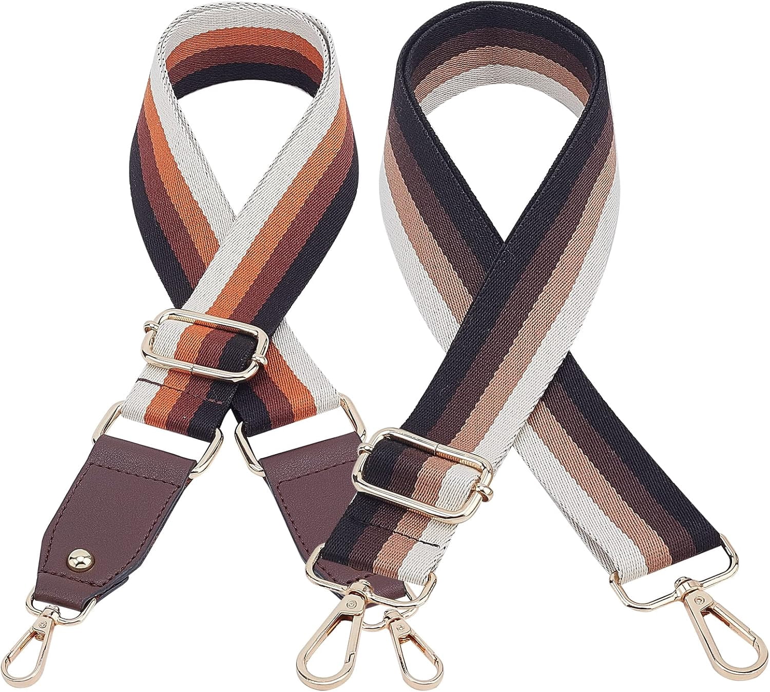 2Pcs 2Styles Crossbody Adjustable Straps for DIY Purses Handbags Camera ...