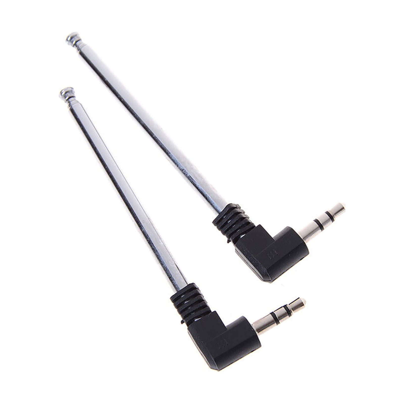 2Pcs 3.5mm FM Radio Antenna Plug and Play, 78-243mm Length, Enhances ...
