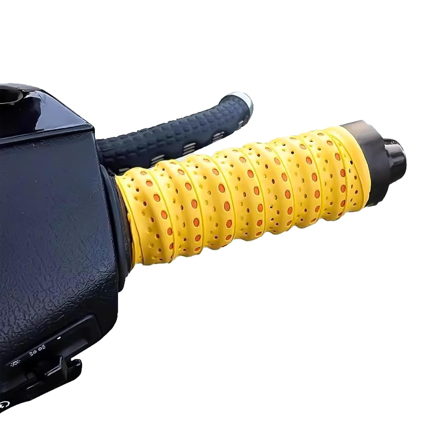 2Pcs 3.6ft Motorcycle Handlebar Grip Tape, Non-Slip Soft Silicone Grip ...