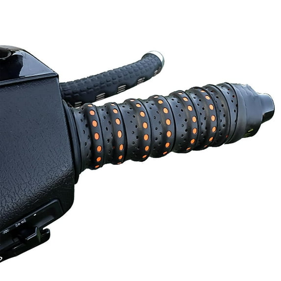 2Pcs 3.6ft Motorcycle Handlebar Grip Tape, Non-Slip Soft Silicone Grip Tape for Motorcycle ...