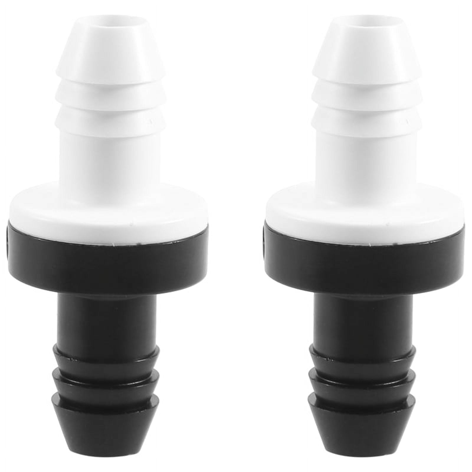 2Pcs 3/8 inch 10Mm Inline Abs One Way Water Non Return Check Valve For ...