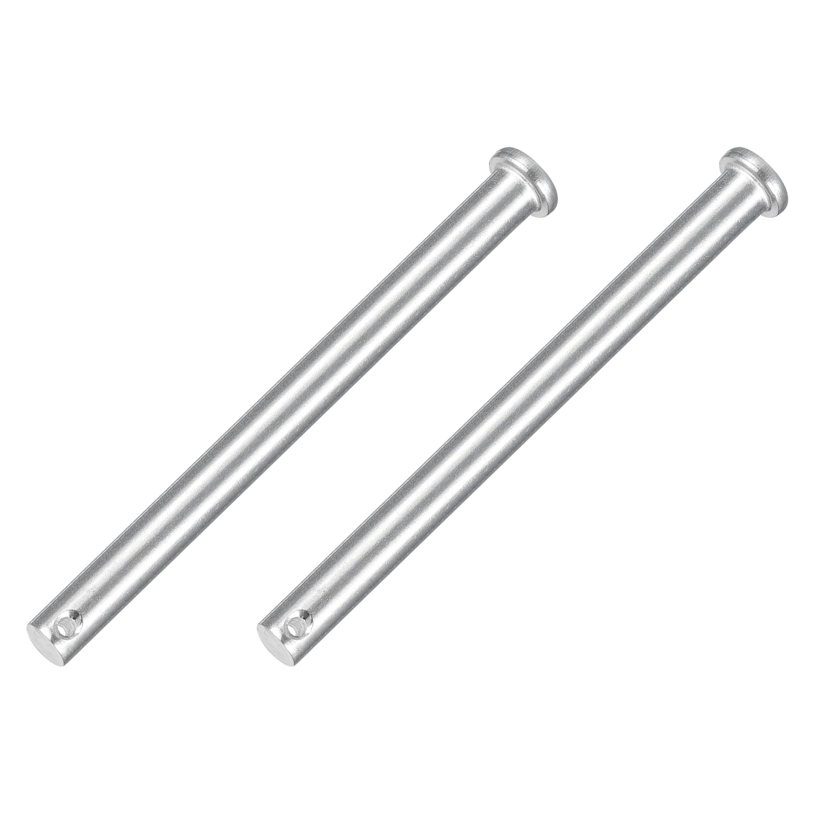 2Pcs 3/8" x 4-3/4" Single Hole Clevis Pins, 304 Stainless Steel Flat Head Pins - Walmart.com