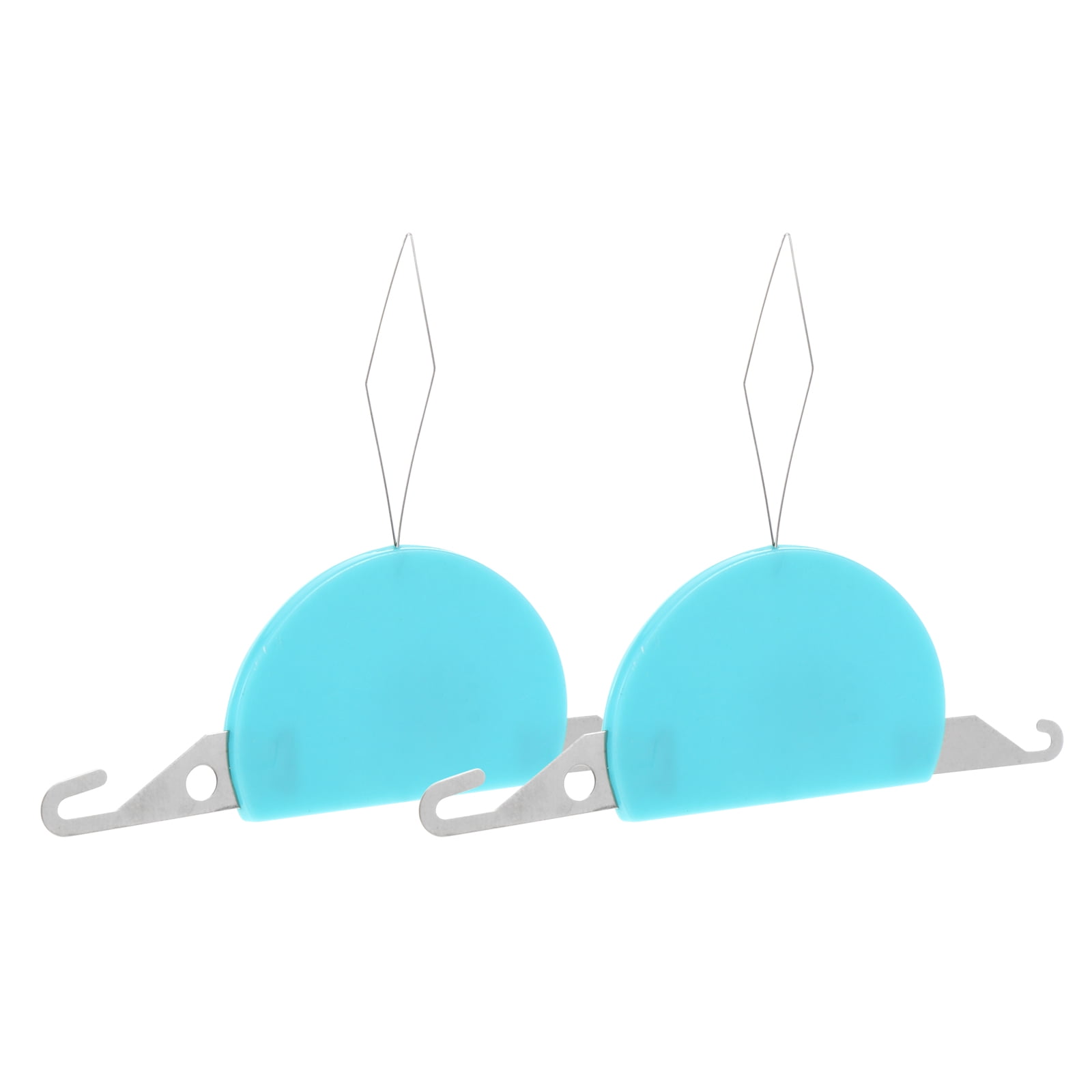 2Pcs 3-in-1 Needle Threader Tool for DIY Sewing Knitting Quilting Cross ...