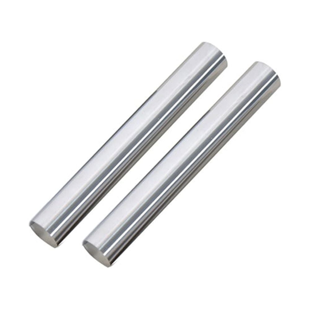 2Pcs 304 Stainless Steel Round Rod, 10mm Diameter Length 125mm Metal ...