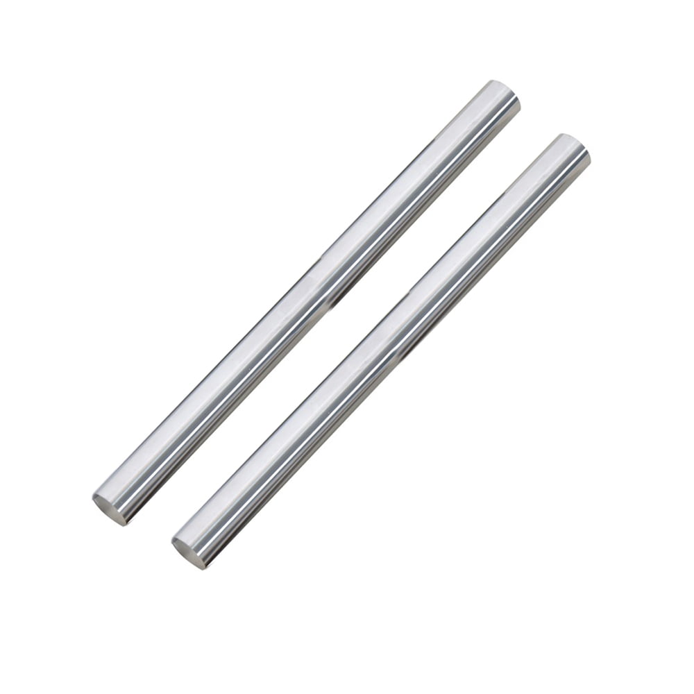 2Pcs 304 Stainless Steel Round Rod, 10mm Diameter Length 330mm Metal ...