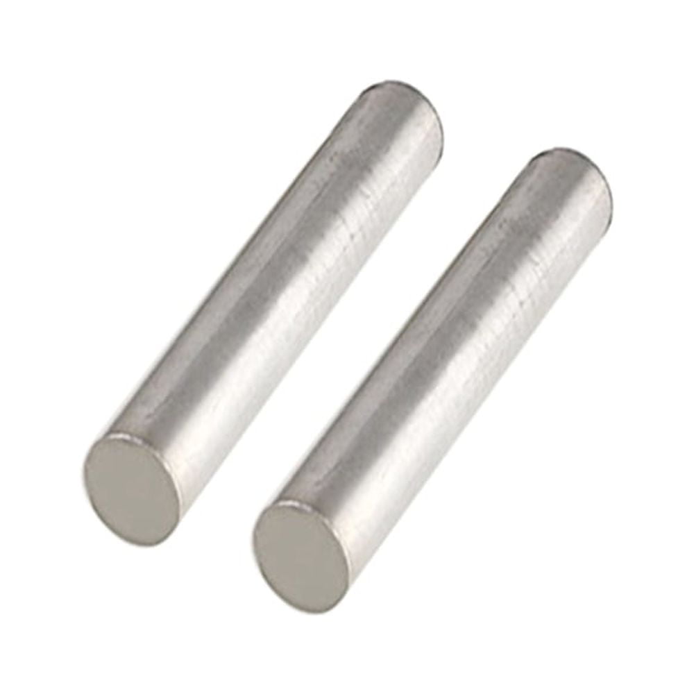 2Pcs 304 Stainless Steel Round Rod, 14mm Diameter Length 125mm Metal ...