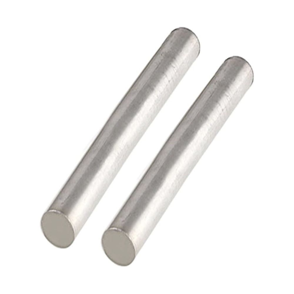 2Pcs 304 Stainless Steel Round Rod, 14mm Diameter Length 200mm Metal ...