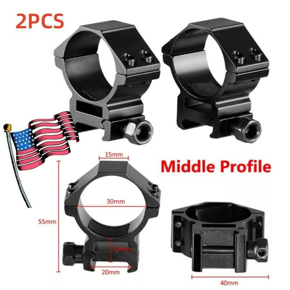Rifle Scope Mounting Rings