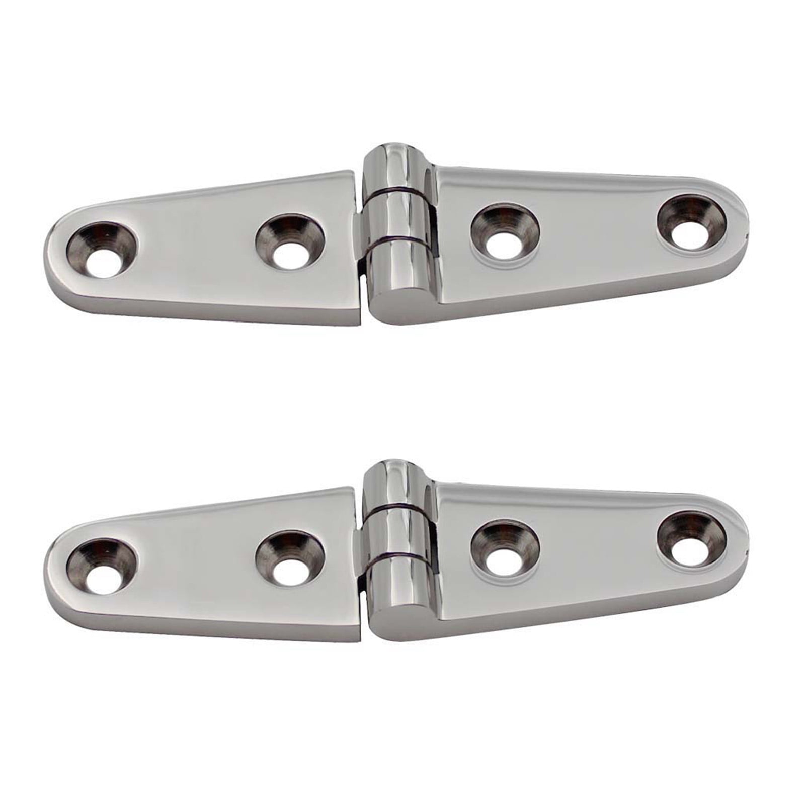 2Pcs 316 Stainless Steel Door Hinge Stamping Cabinet Marine Hardware ...
