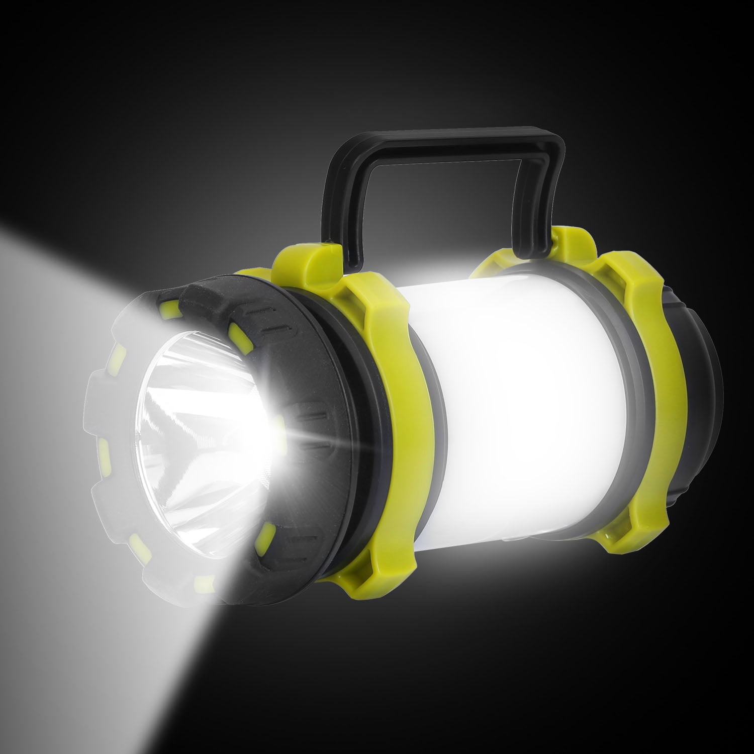 2Pcs 350LM Rechargeable Camping Flashlights Outdoor Led Camping Lantern ...