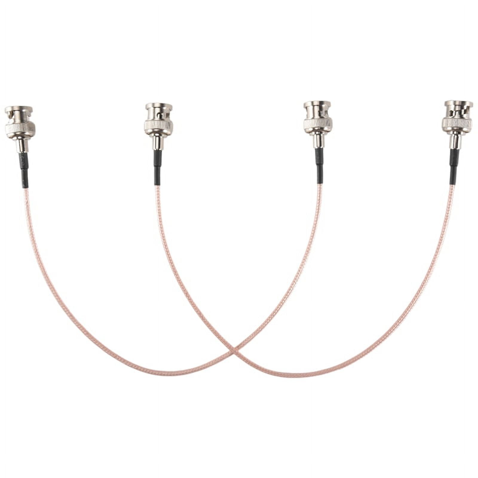 2Pcs 3G HD SDI Cable BNC Cable 30cm 75 Ohm for Cameras Video Equipment ...