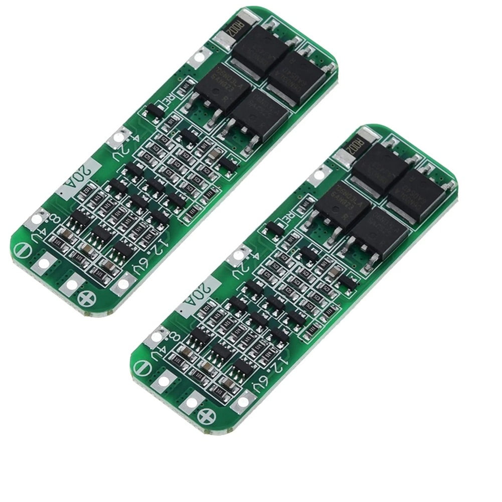 2Pcs 3S 20A Lithium Battery Charger Pcb Protection Board 12.6V Cell ...