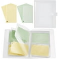 2Pcs 3x5 Index Card Holder Binder Card Organizer with 100Pcs 3x5 Inch ...