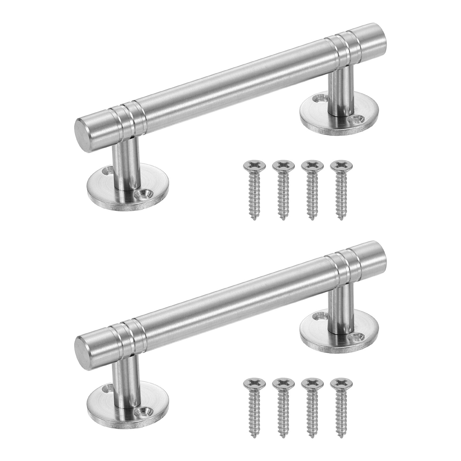 2Pcs 4.6" Sliding Barn Door Handle Stainless Steel, Gate Barn Door ...