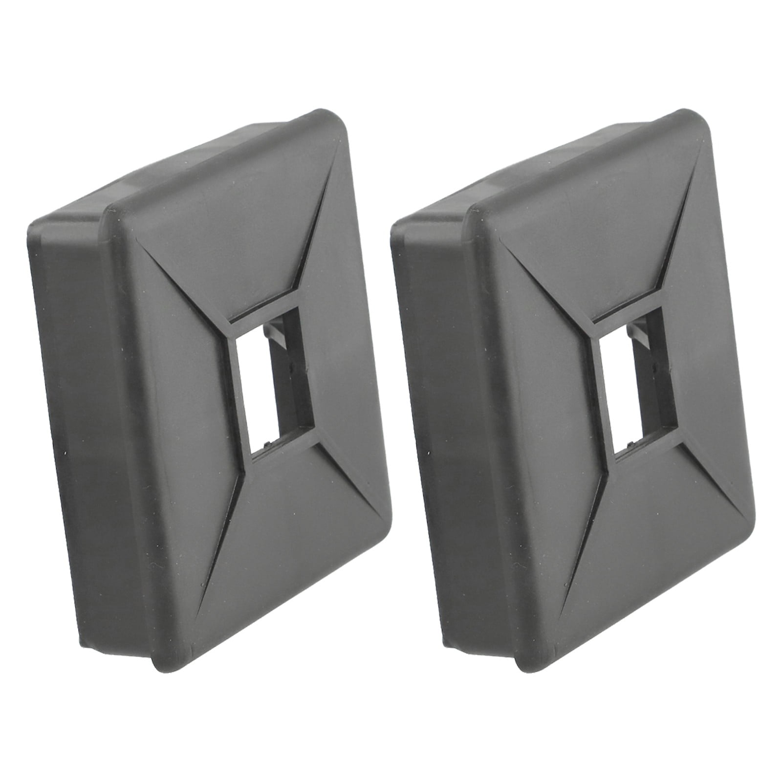 2Pcs 4-Inch Rv Bumper Cap Black For Rv Camper Travel Trailer Camper ...