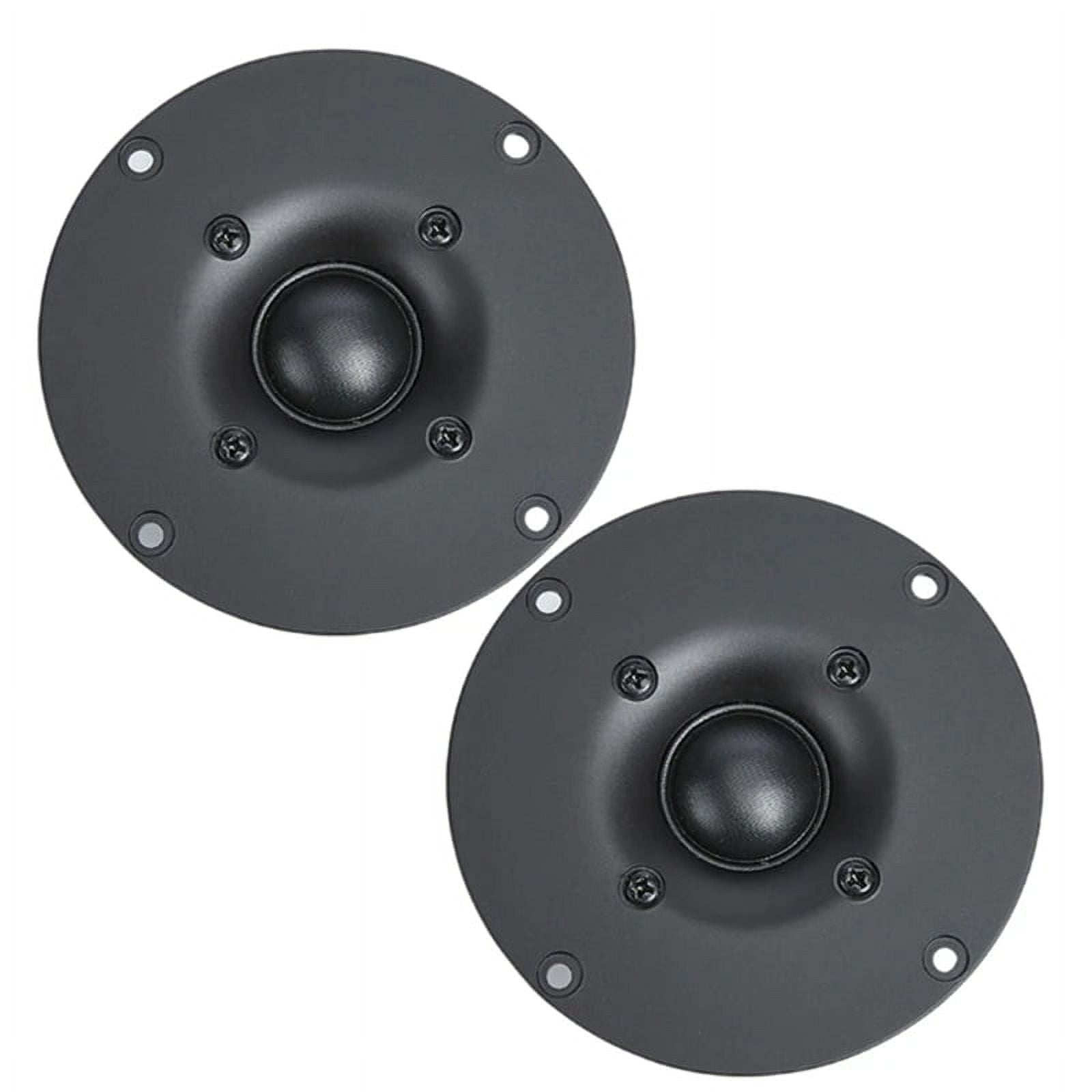 2Pcs 4 Inch Tweeter Speaker 8 Ohm 60W HIFI Speaker Silk Film Dome Audio ...