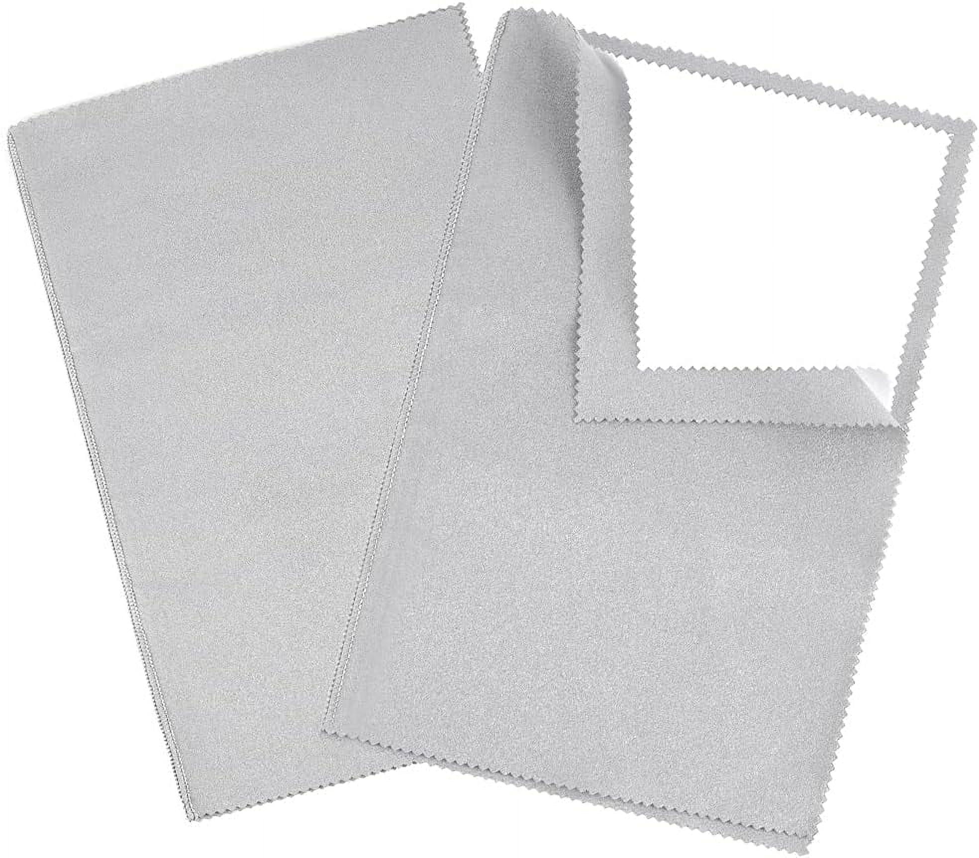 2Pcs 4 Layers Silver Polishing Cloth Jewelry Cleaning Cloth Sterling ...