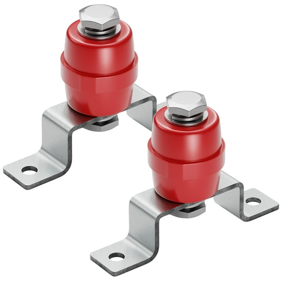 2Pcs 40x40mm Polyester Standoff Insulators with M10 Screws,UL Material Busbar Insulator with ...