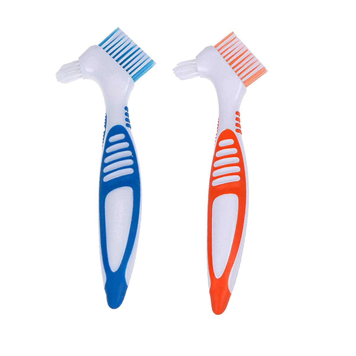 2Pcs/4Pcs Premium Hygiene Denture Cleaning Brush Set, Multi-Layered ...