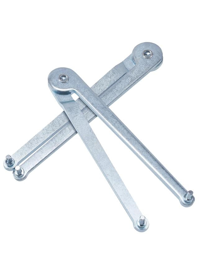 2Pcs 4mm Universal Adjustable Angle Grinder Wrench, Face Spanner Wrench ...