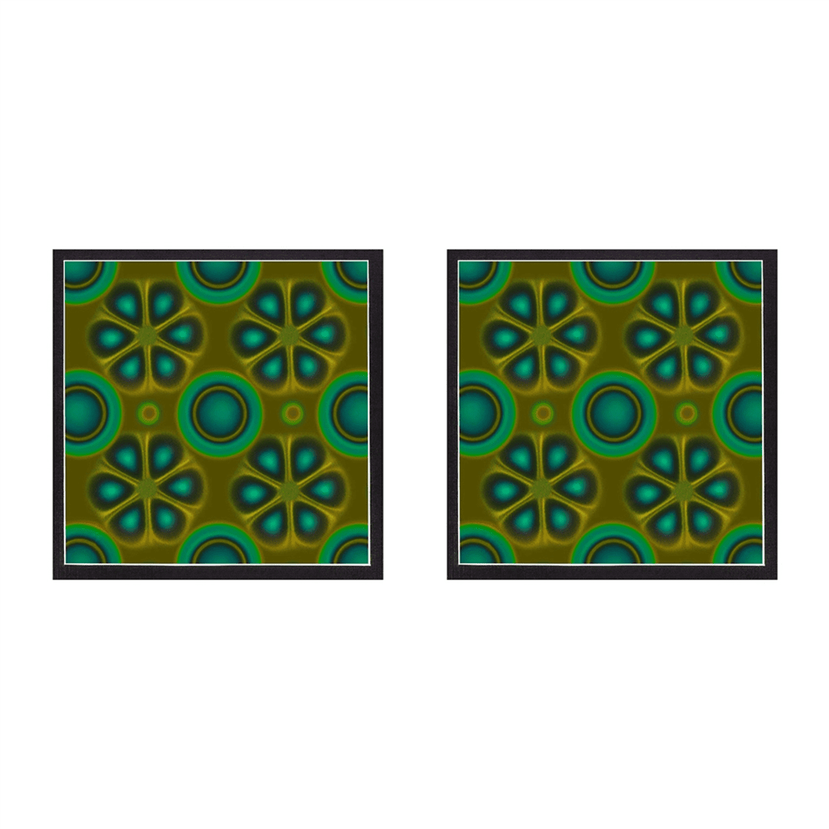 2Pcs 4x4Inch Magnetic Field Viewing Film,Magnetic Viewer,Magnetic Flux ...