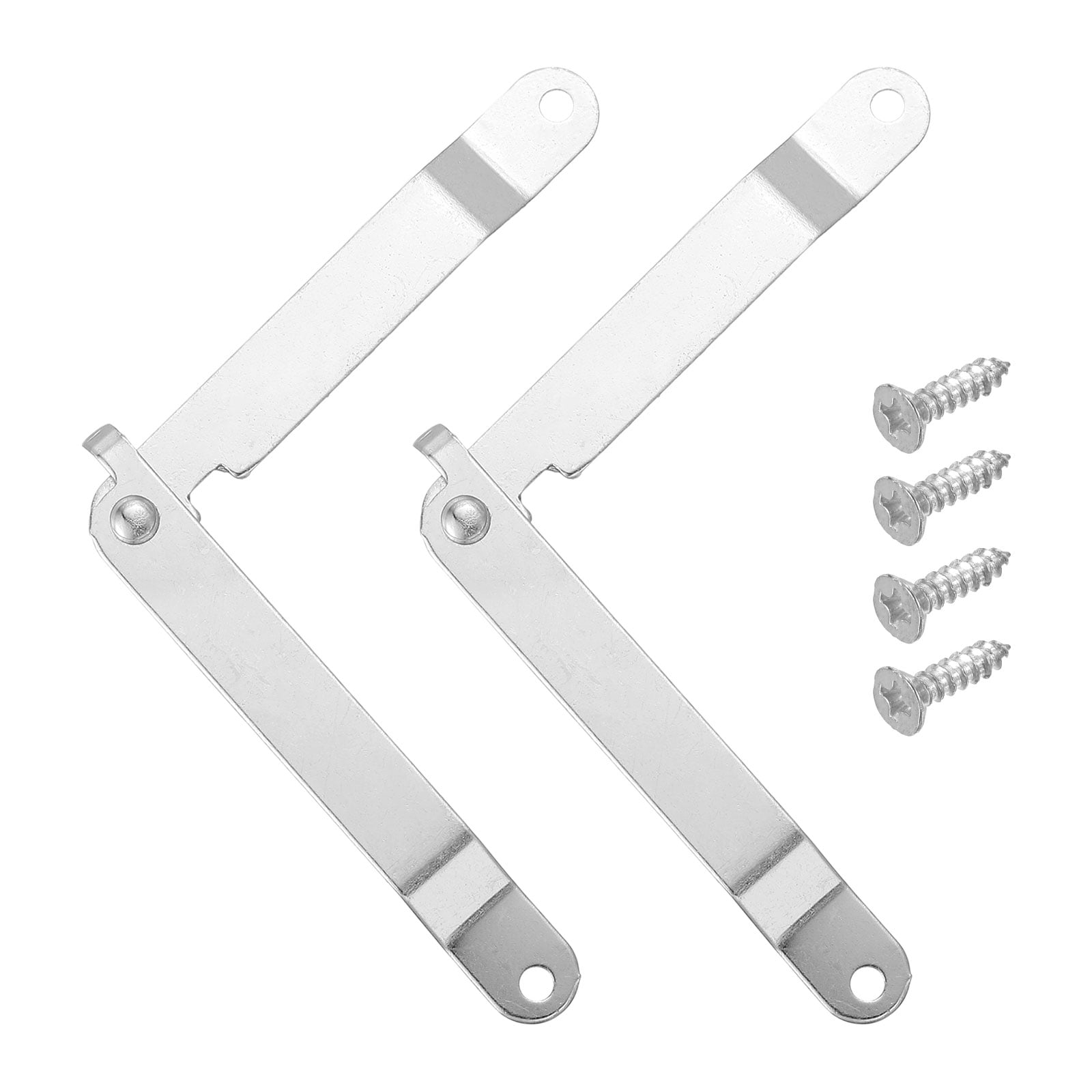 2Pcs 5.63"x0.43" Folding Lid Support Hinges, Lift Up Lid Stay Hinge ...