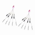 2Pcs 5 Arm Rig Head Swimming Baits Fishing Lures Rig For Long Terms ...