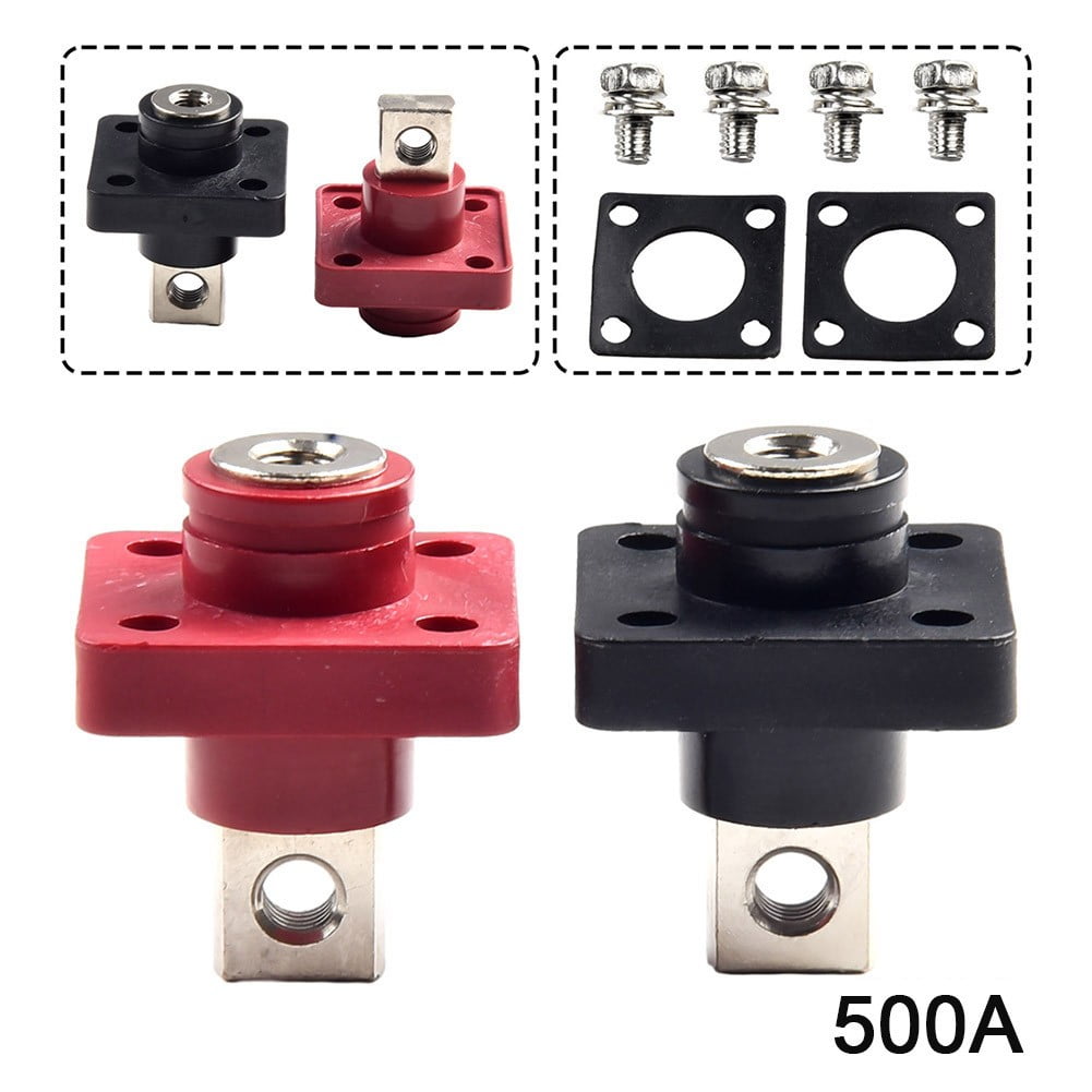 2Pcs 500A High Current Copper Energy Storage Connector Lithium Battery ...